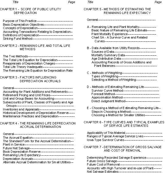 SP U-04-W - DETERMINATION OF STRAIGHT-LINE REMAINING LIFE DEPRECIATION ...